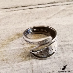 Sterling San Francisco Ring, San Fran Ring, Sterling Ring, Vintage Ring ...