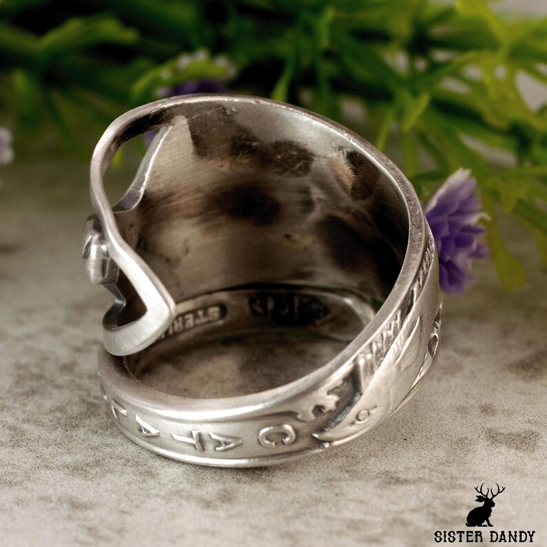 Sterling Silver Sea Lion Ring, Silver Seal Ring, Antique Old Ben Ring ...