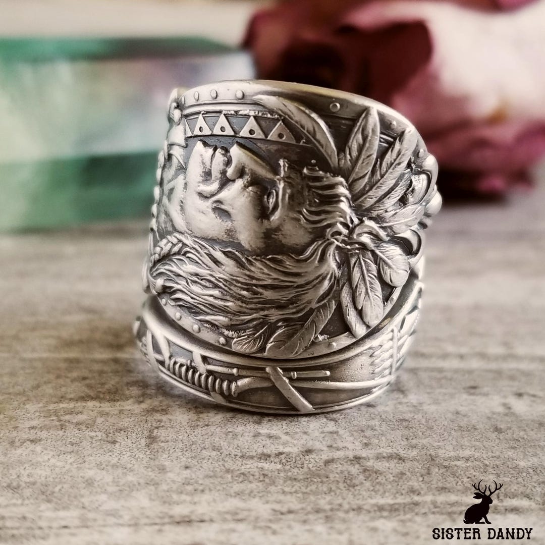 Native American Ring, Indigenous Ring, Sterling Southwest Ring, Silver ...