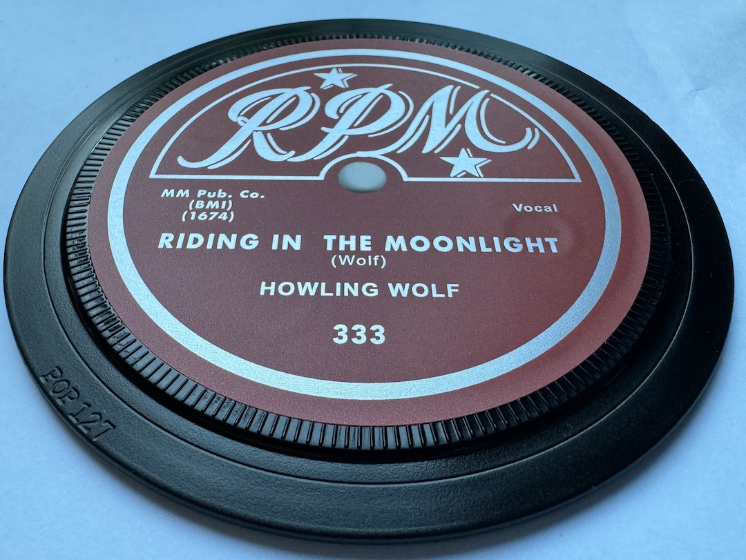 The Blues. Record Label Coasters. Howling Wolf. Robert - Etsy UK