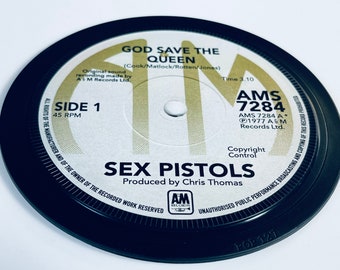 Queen Record Label - Etsy