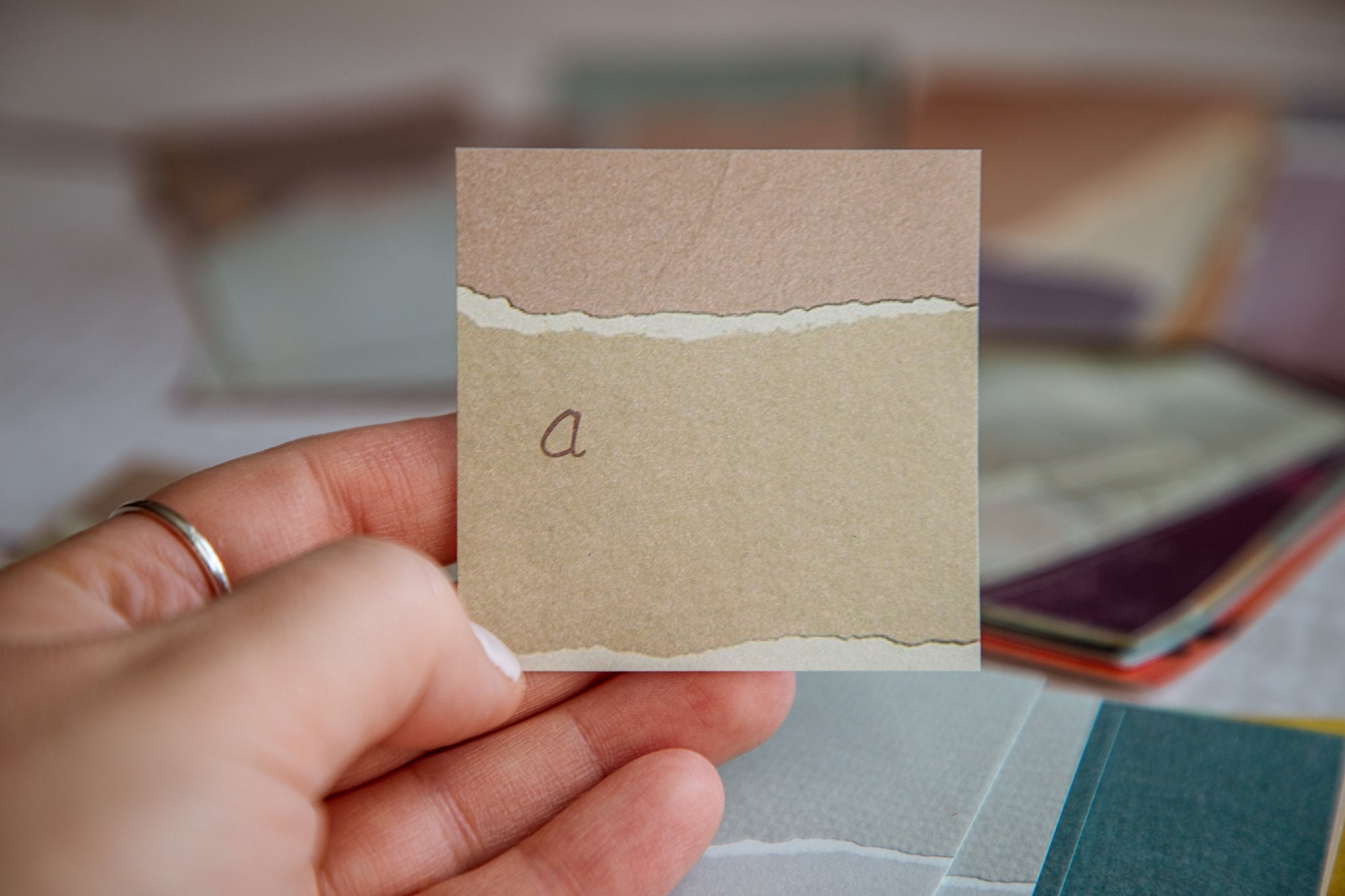 Cottage Garden Torn Edges Paper Pattern - Etsy