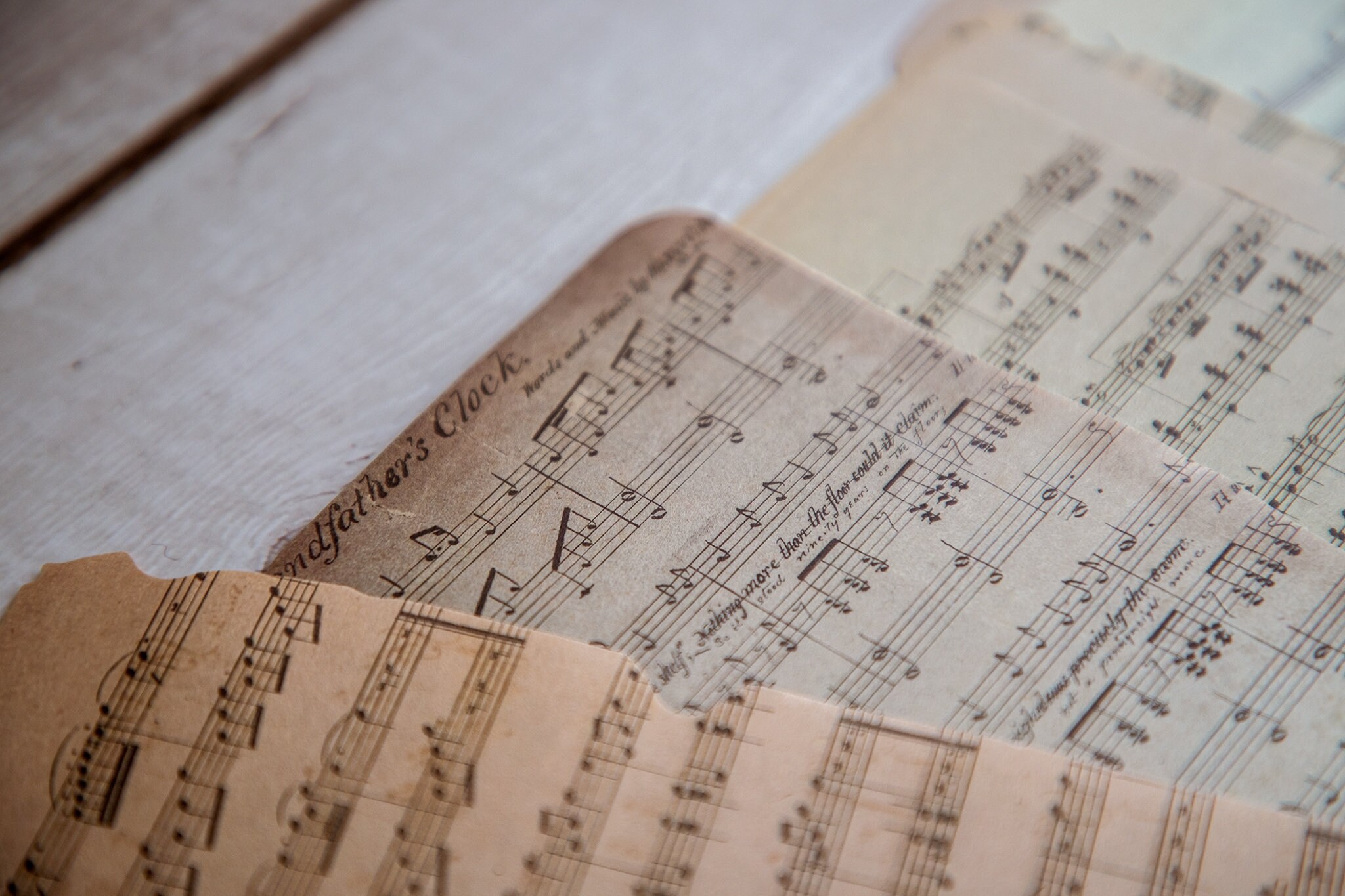 25 Vintage Papers Old Music Notes - Etsy