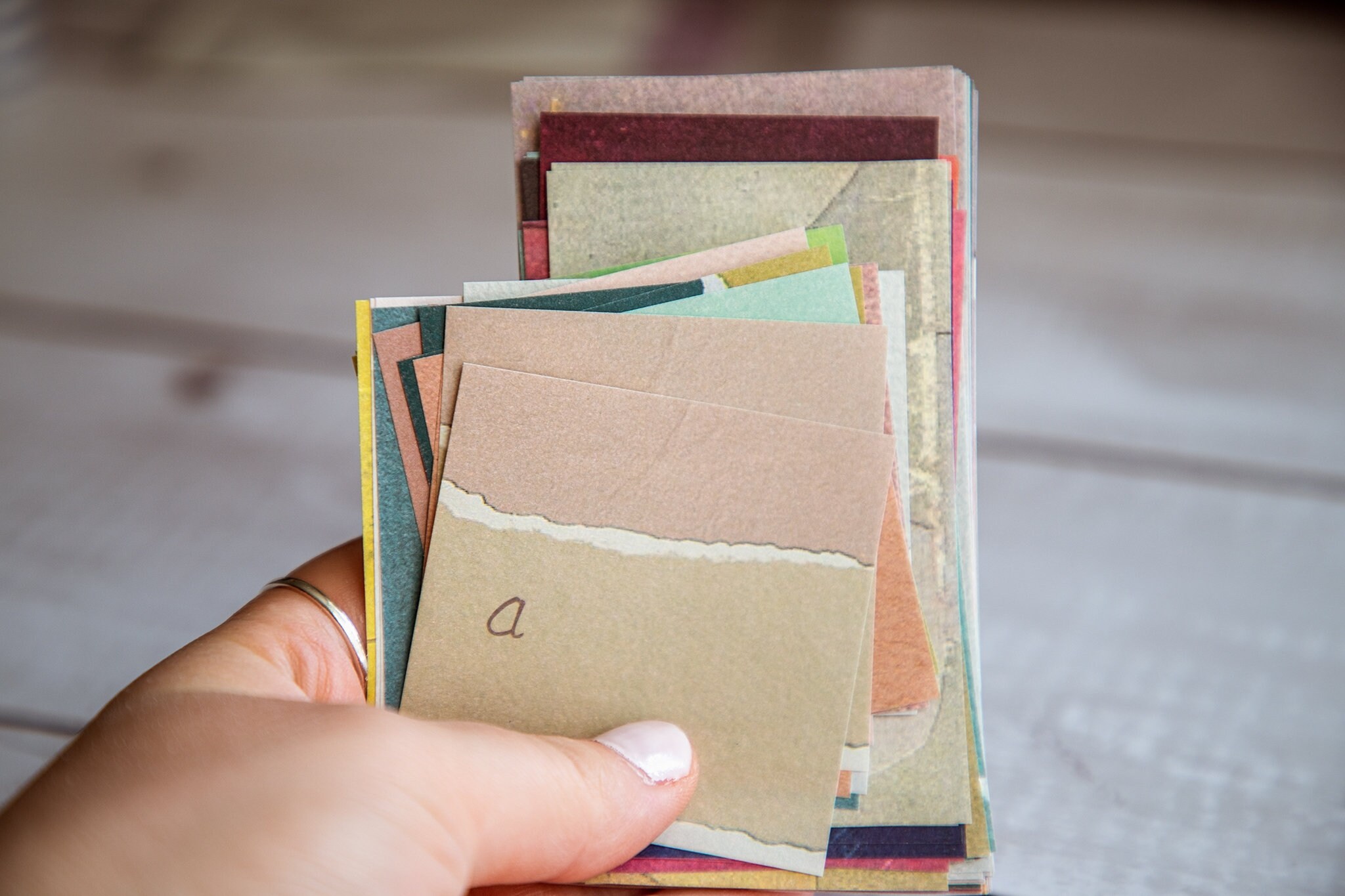 Cottage Garden Torn Edges Paper Pattern - Etsy