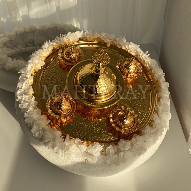 Henna Tray and Basket, Henna Night Basket for Bridesmaids and Brides ...