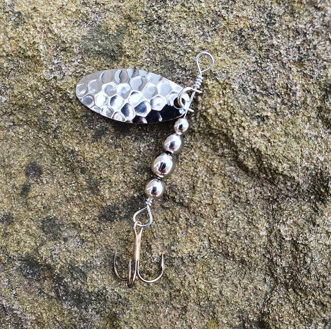 Six Silver Swiss Swing Spinner Lures - Hand Made in USA - Etsy