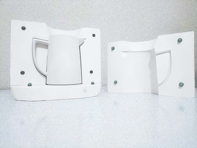Plaster Slip Casting Mold for Creamer, Milk Jug, Coffee + Tea Pitcher ...