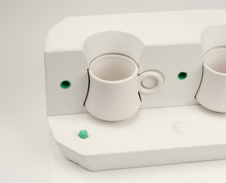 Plaster Mold for Coffee Mug Ceramic Mold Mug Mold Plaster - Etsy