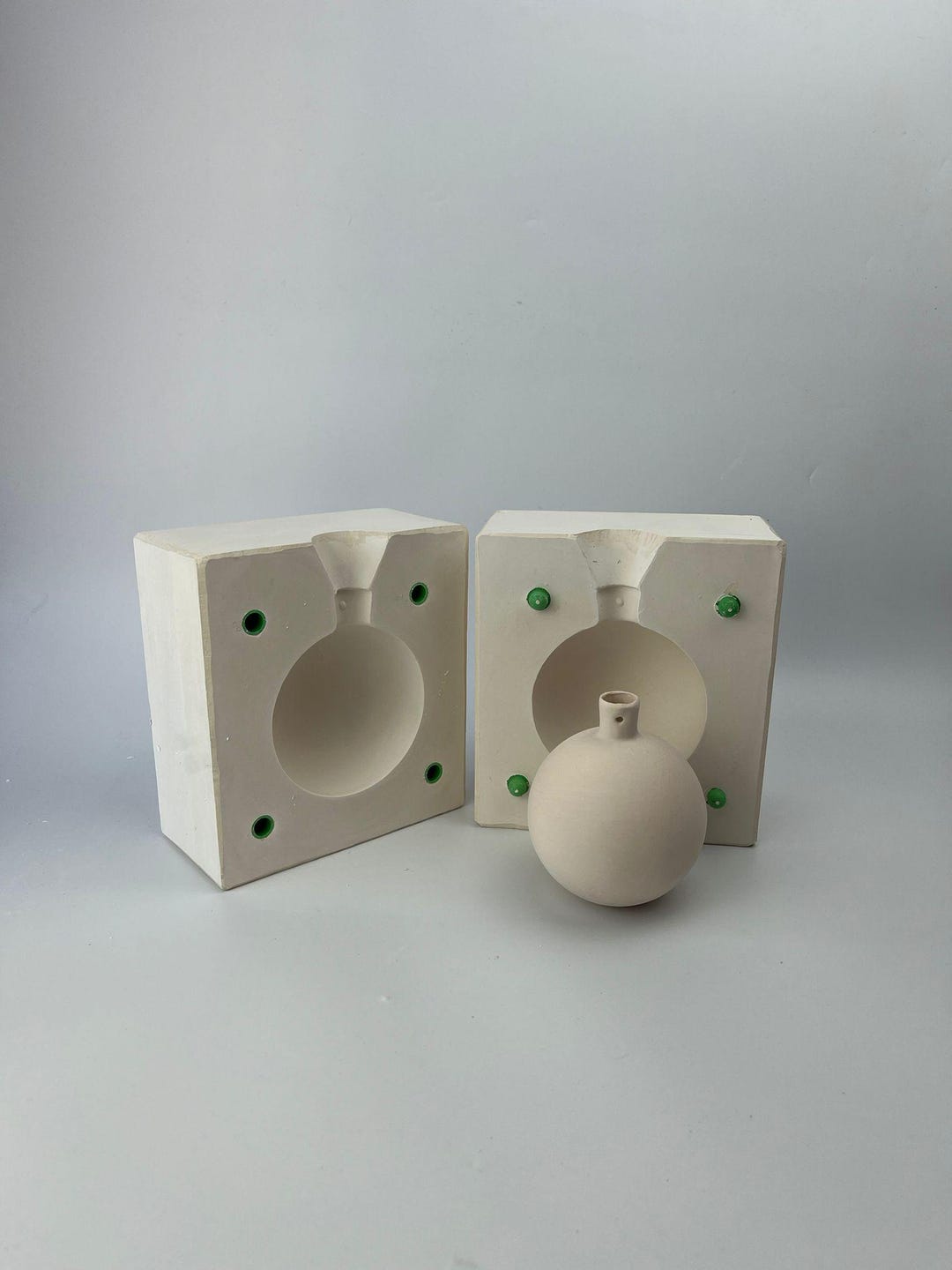 Christmas Ball Ornament | Slip Casting Plaster Mold for Christmas Ball, Plaster Mold for New ...