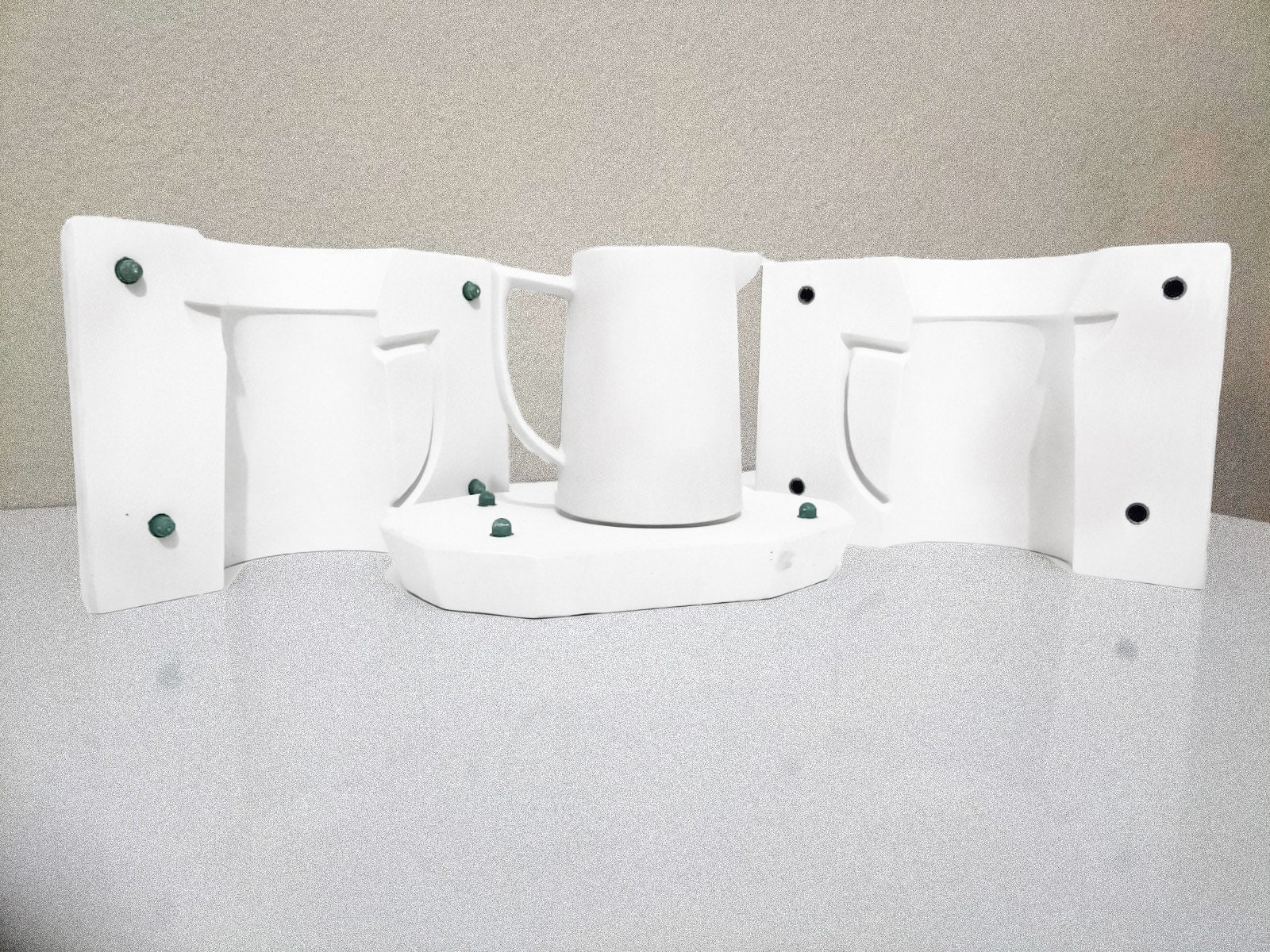 Plaster Slip Casting Mold for Creamer, Milk Jug, Coffee + Tea Pitcher ...