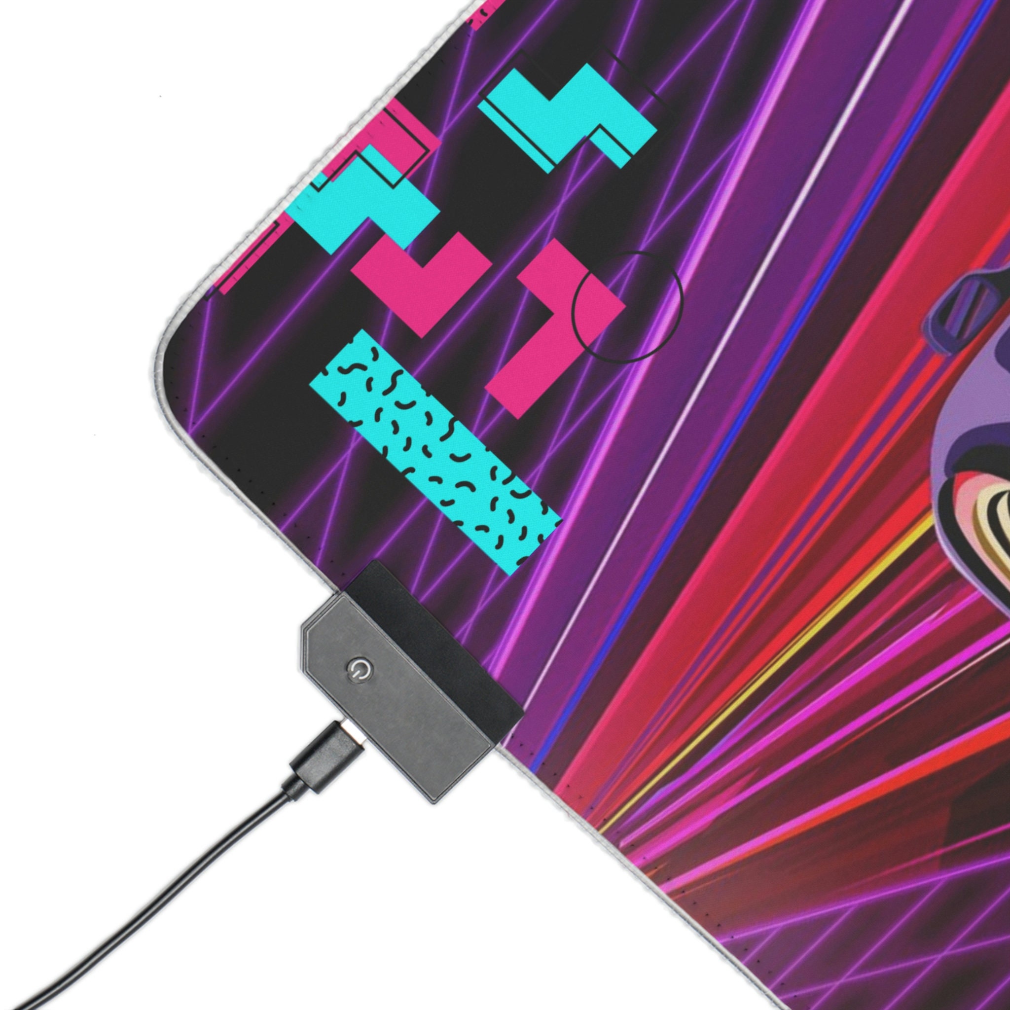 Detomaso Pantera Vaporwave LED Gaming Mouse Pad - Etsy