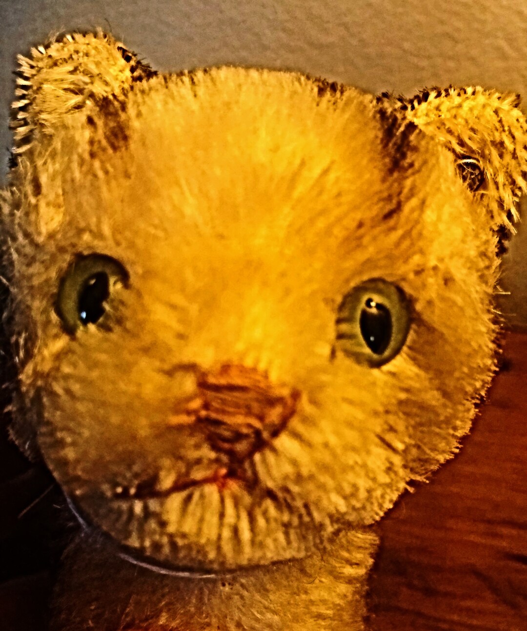 Vintage Steiff Mohair Cat With Steiff Button - Etsy