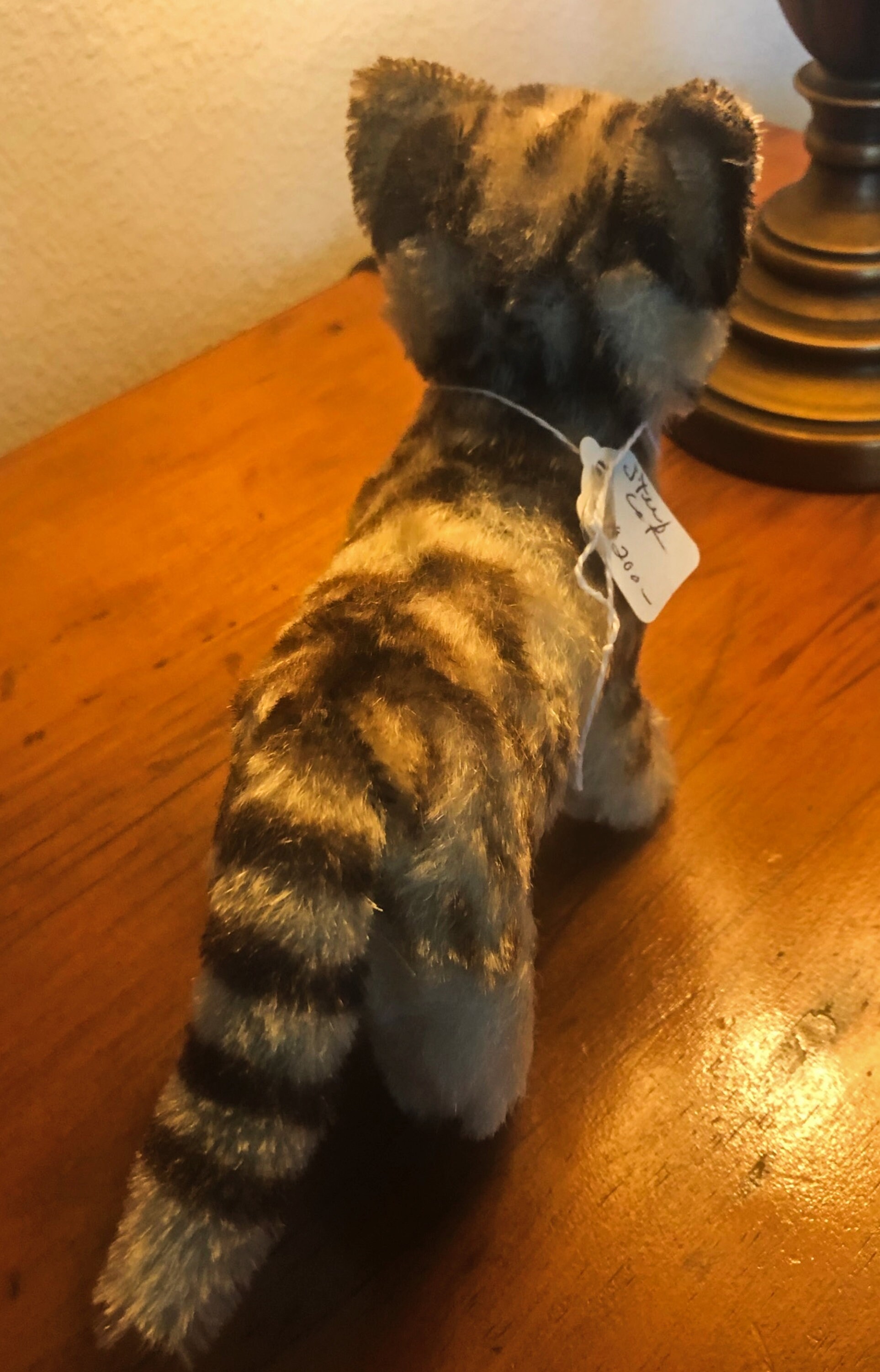 Vintage Steiff Mohair Cat With Steiff Button - Etsy
