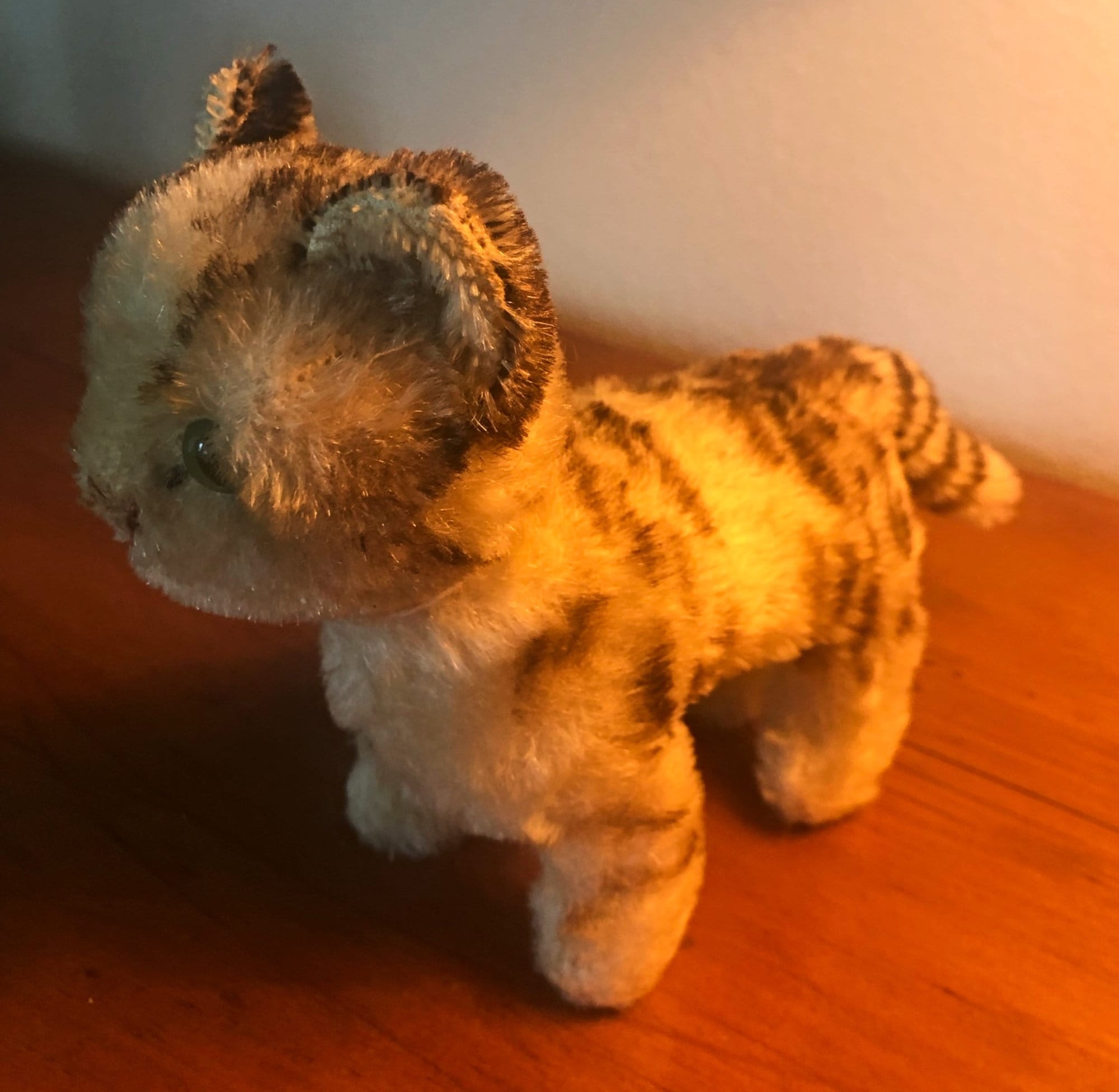 Vintage Steiff Mohair Cat With Steiff Button - Etsy