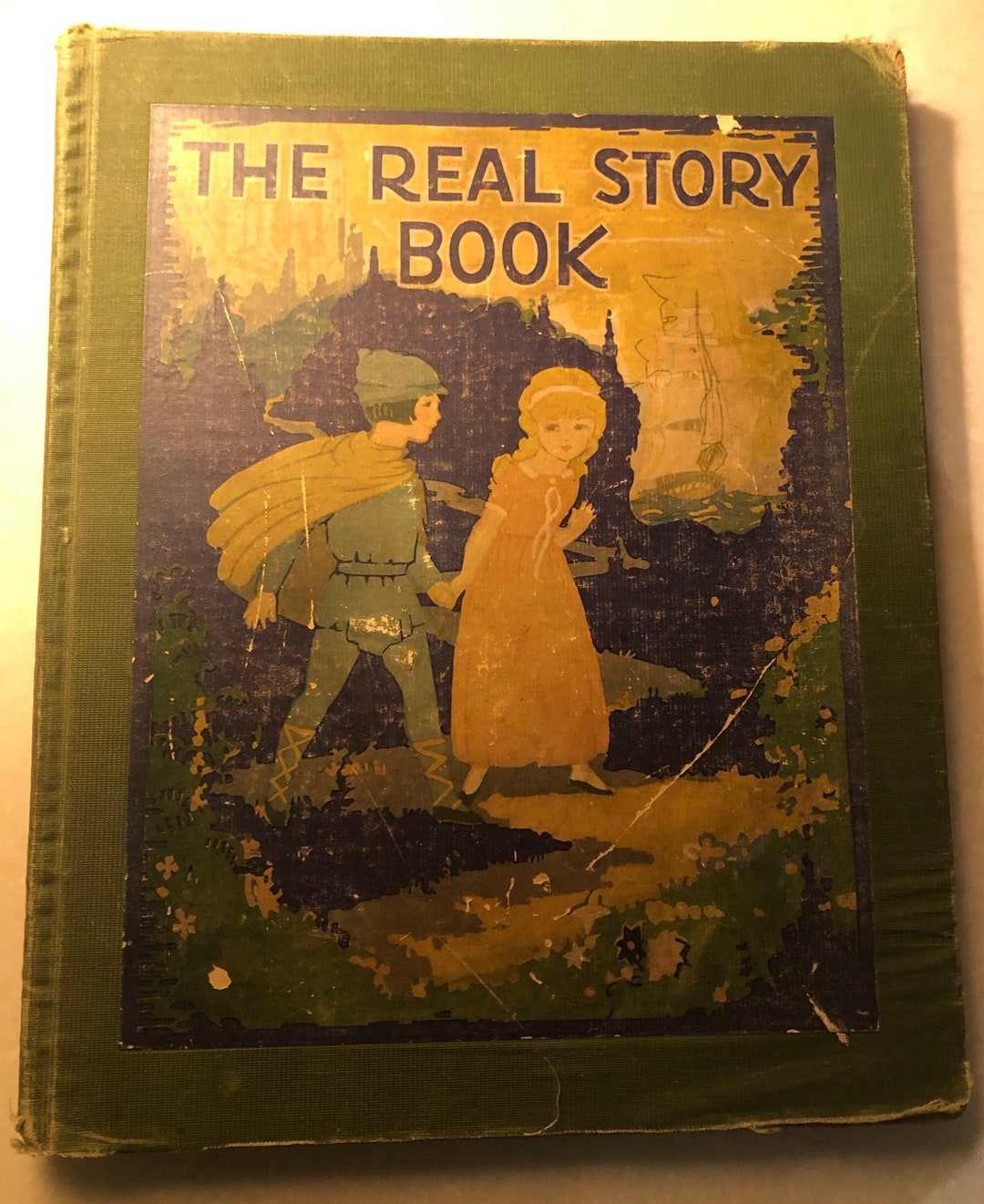 Vintage Children's Book "the Real Story" With Illustrations, Published ...