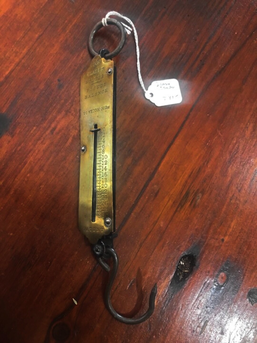 Vintage Antique, Salter Brass-faced Pocket Scale, to Weigh 30 Lbs. - Etsy