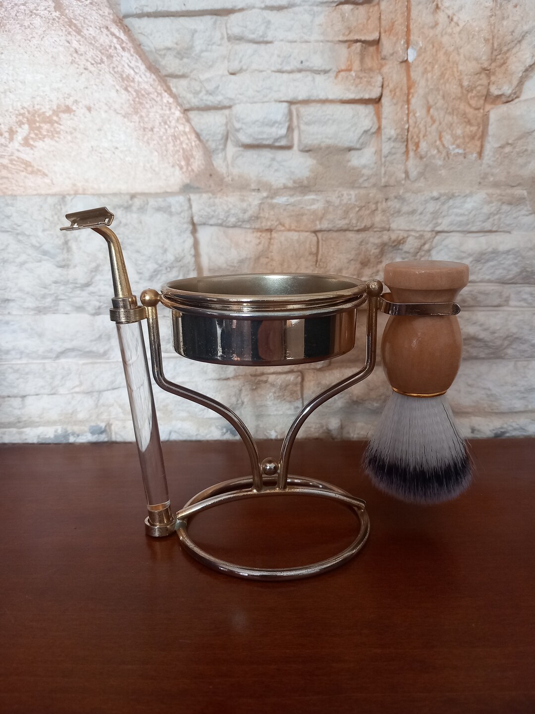 Vintage Shaving Set - Etsy