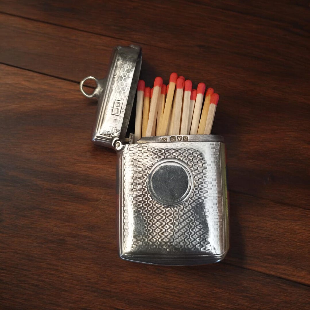 Victorian Match Holder - Etsy