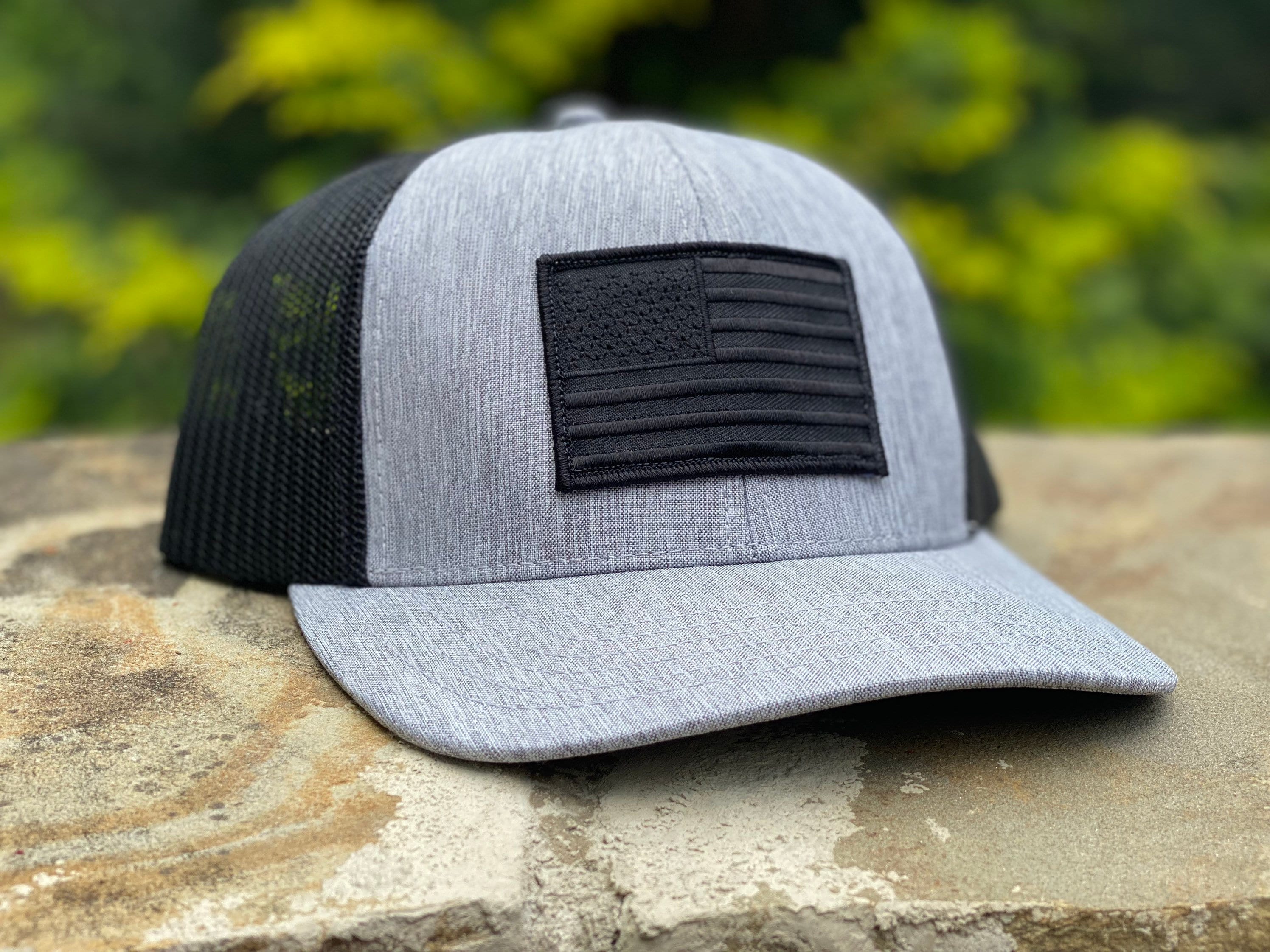 Black American Flag Snapback