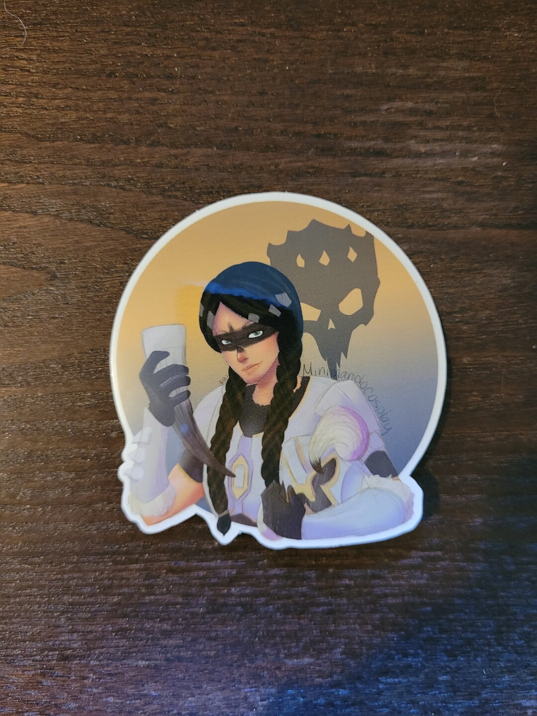 Skadi Skal Sticker - Etsy