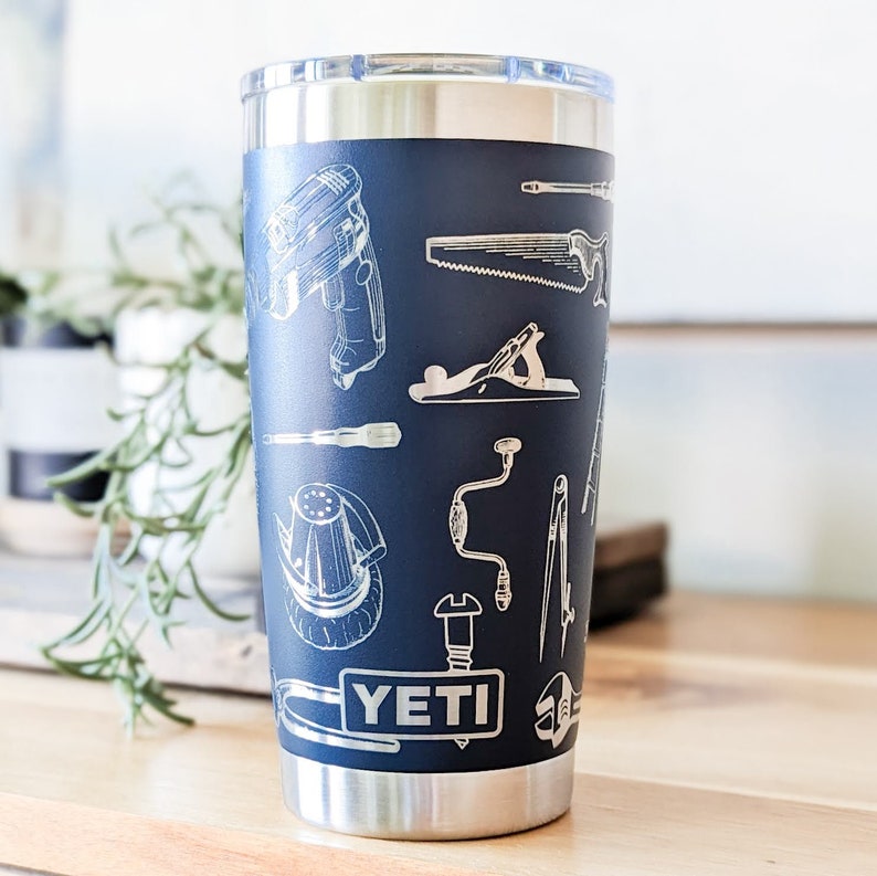 20oz - 360 Handyman Laser Engraved YETI Tumbler - Etsy