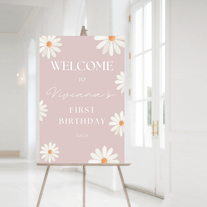 Daisy First Birthday - Etsy