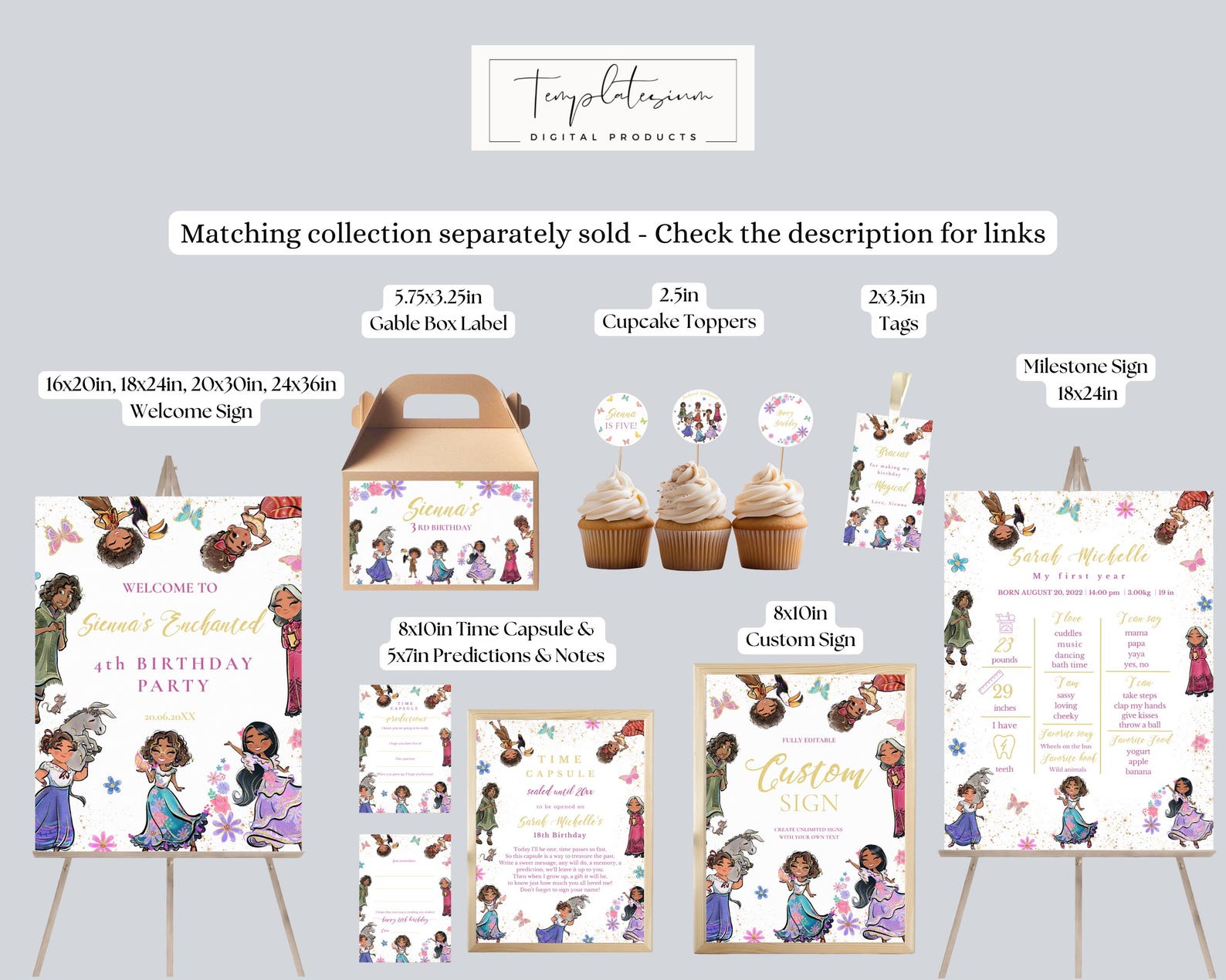 EDITABLE Encanto Birthday Invitation, La Familia Birthday Party ...
