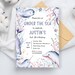 Editable Ocean & Sea Welcome Sign Template, Ocean Baby Shower Welcome ...