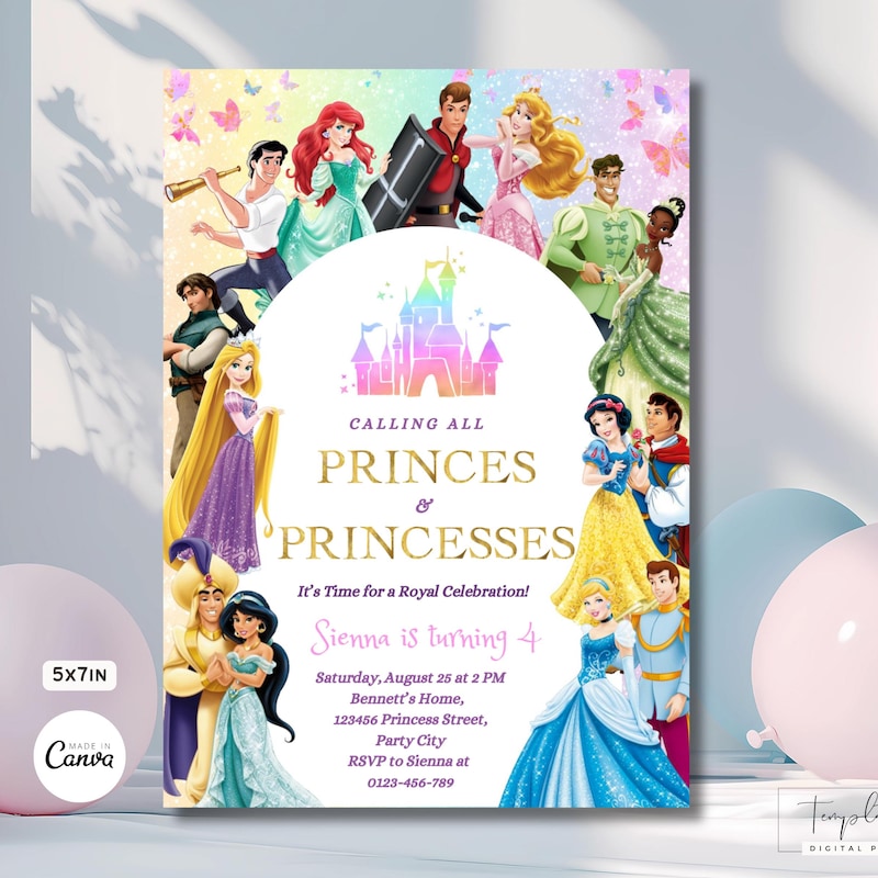 Princess in Ball - Etsy