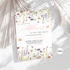 Editable Christmas Party Invitation, Boho Christmas Invite, Christmas ...