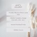 Editable Wildflower Monthly Milestone Photo Cards Modern Birthday ...
