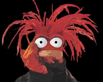 Pepe the King Prawn Replica Puppet, 1:1 Pepe Replica, Muppets Inspired ...