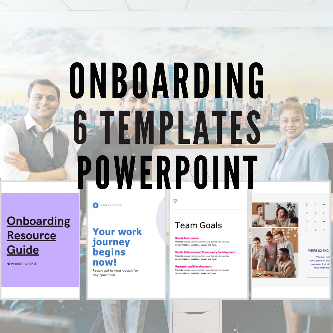Onboarding Streamlined Template: Customizable Employee Welcome Kit ...