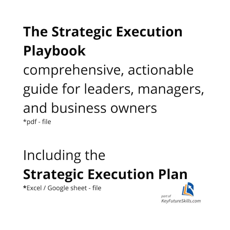 Strategic Execution Playbook With Plan & Toolkit for Leaders | Business ...