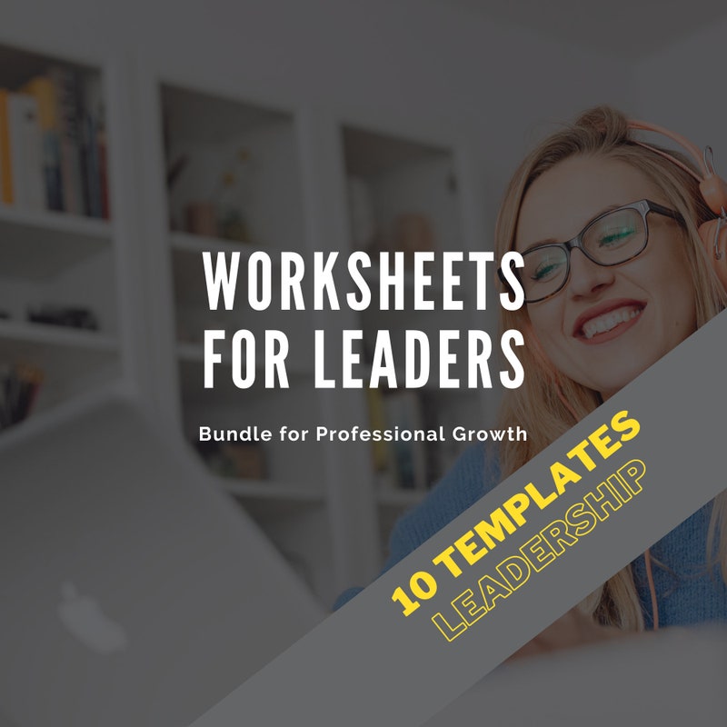 Worksheets Leadership Activities - Etsy