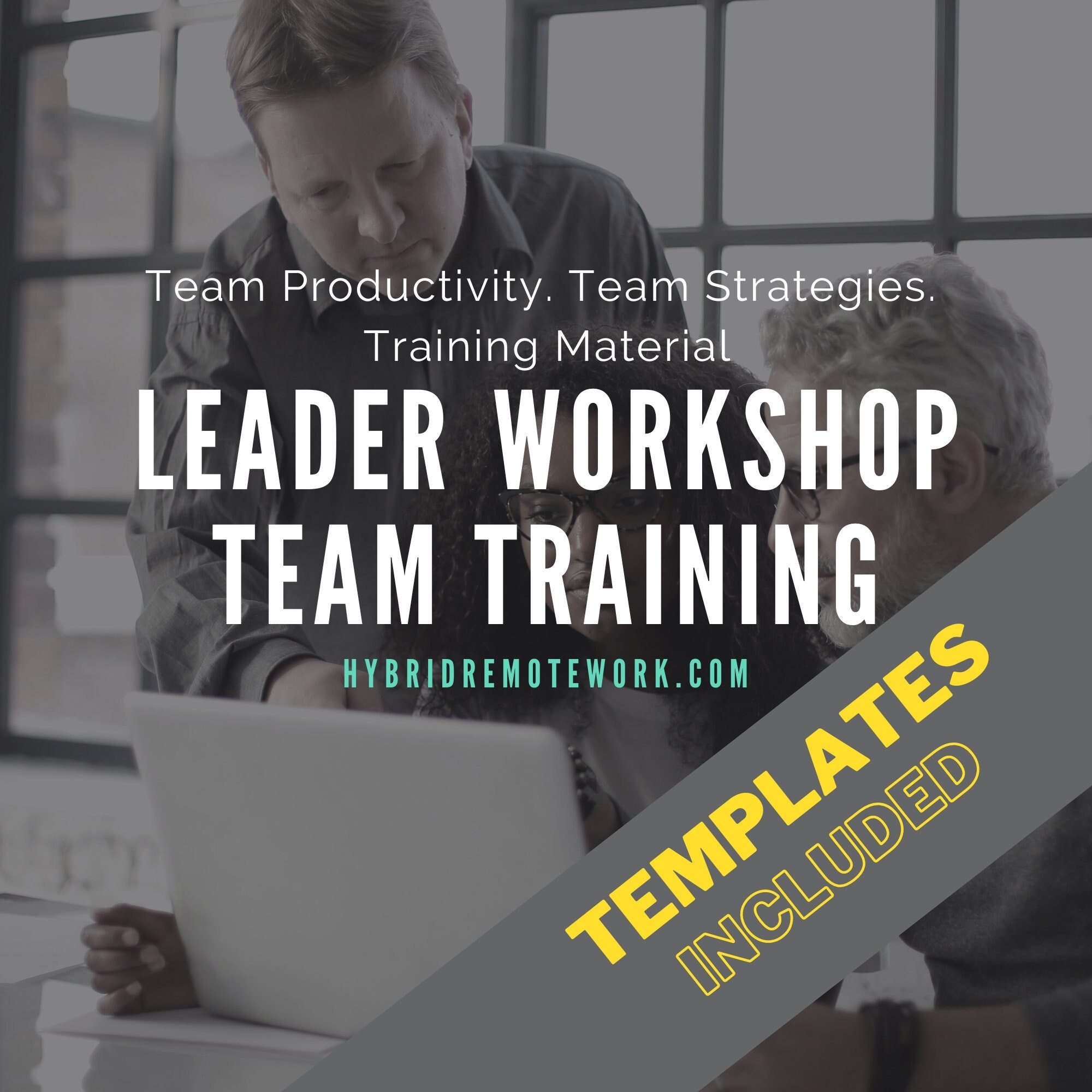 Team Training Workshop Template for Leaders: Training Material Editable ...