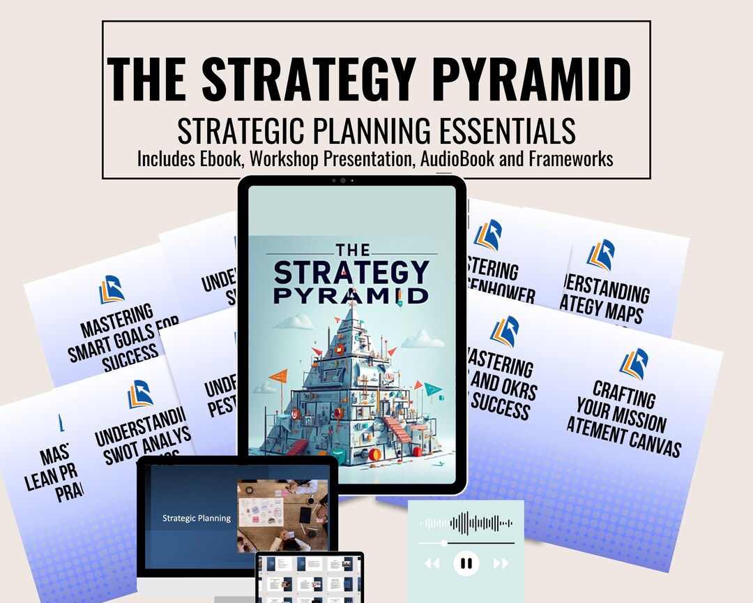 Strategic Planning Toolkit: Strategy Pyramid, Ebook, Audiobook Etc (PLR ...