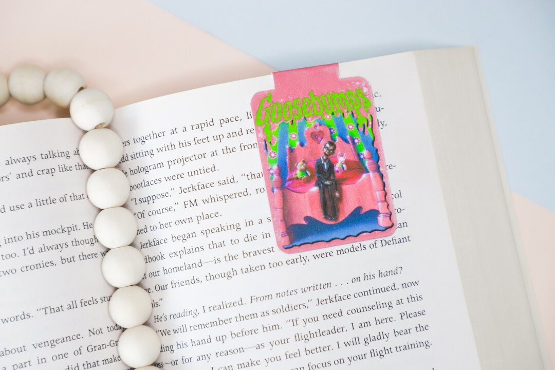 Goosebumps Magnetic Bookmark, Halloween Bookmark, Spooky Bookmark ...