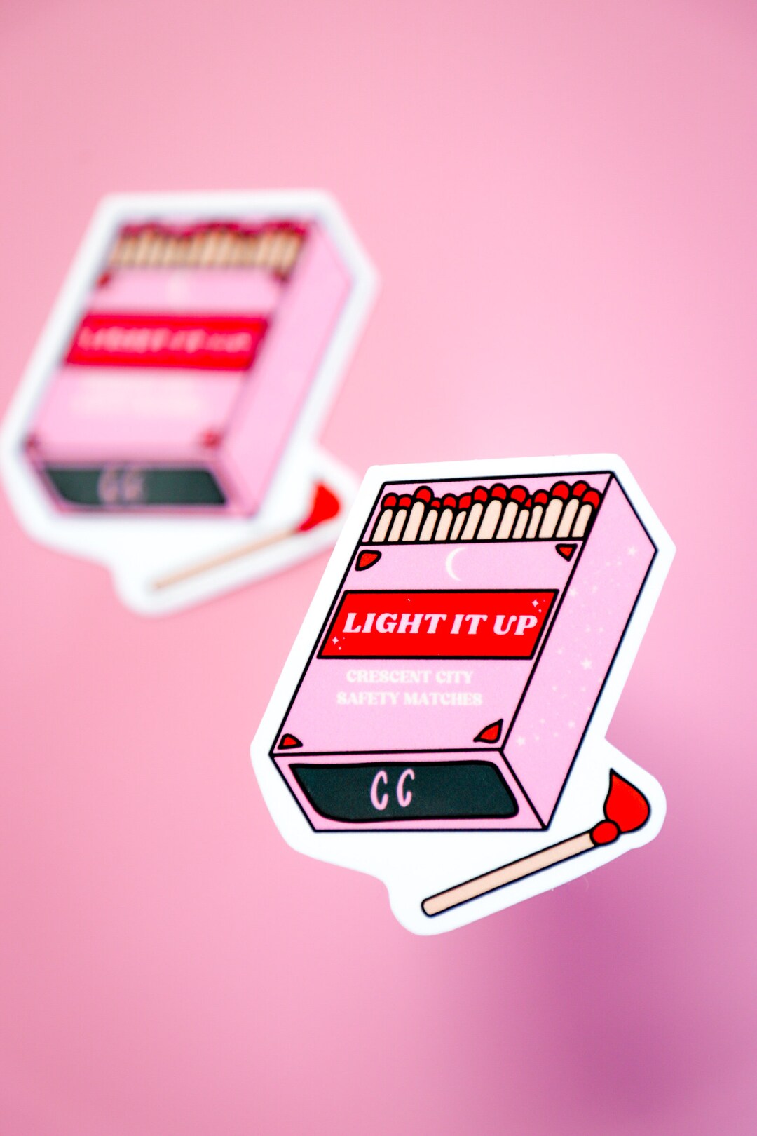 Light It up Sticker, SJM Sticker, Crescent City Sticker, Bryce and ...