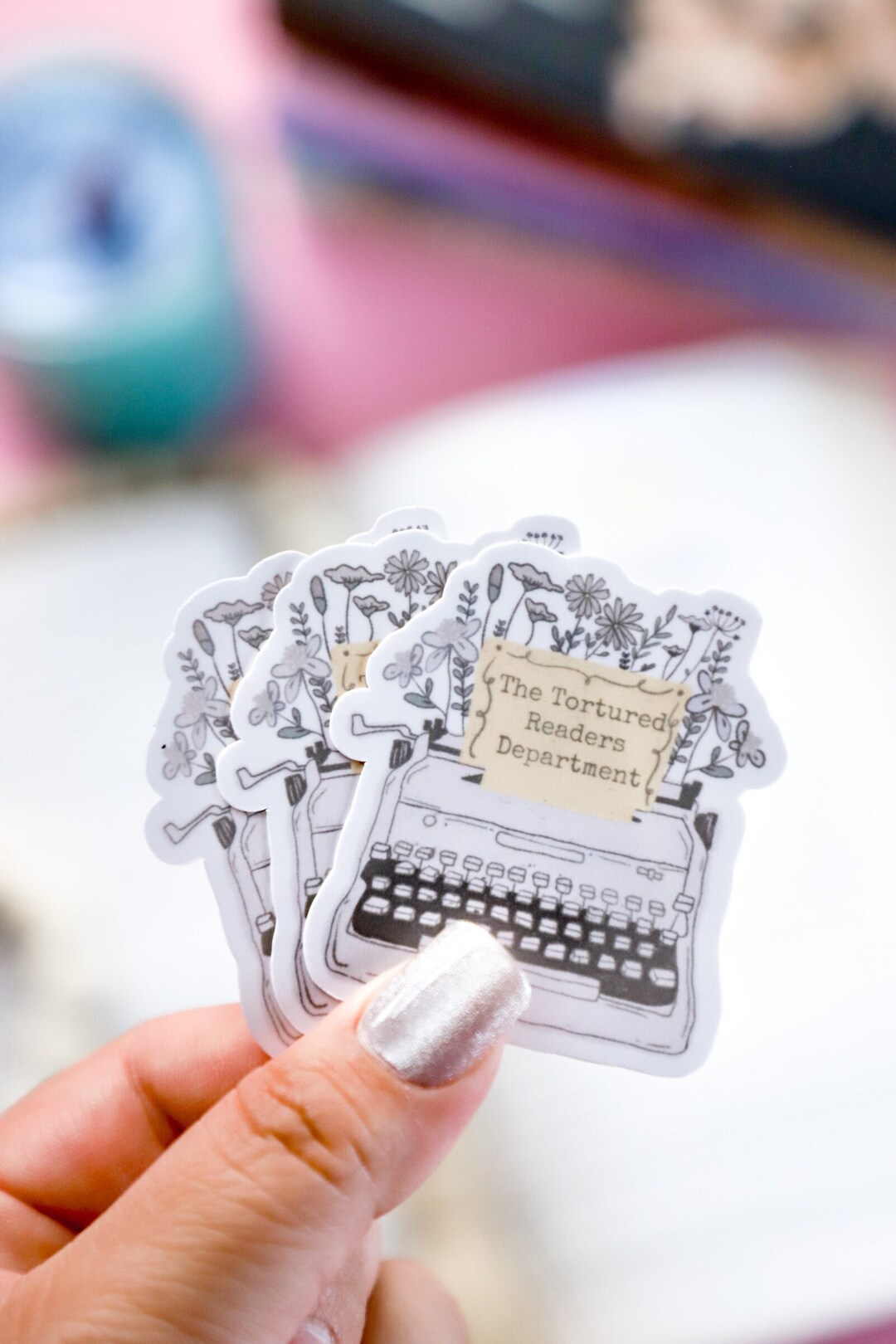 The Tortured Readers Department Sticker, TTPD Sticker, TTPD Inspired ...