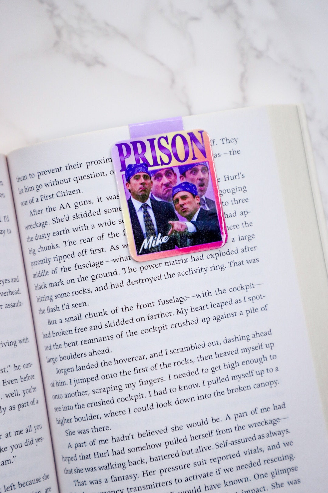 Prison Mike Magnetic Bookmark, the Office Bookmark, the Office Quotes ...