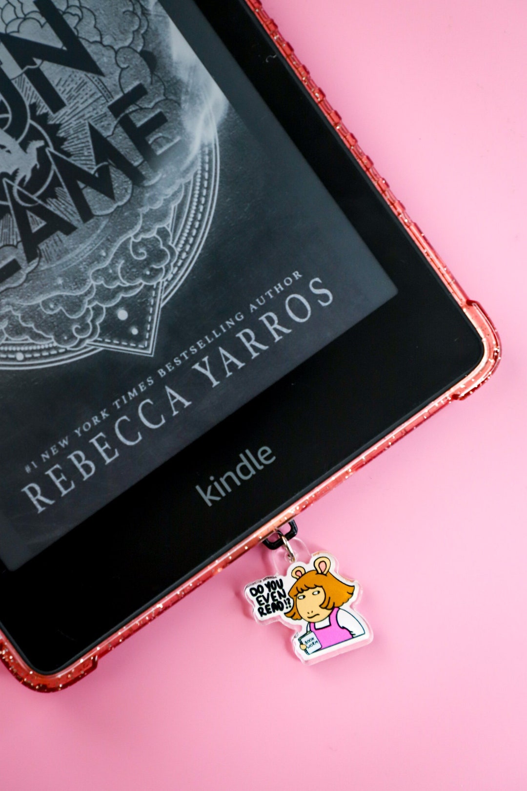 Do You Even Read Kindle Charm, Little Sister Charm, USB Charm, Phone ...