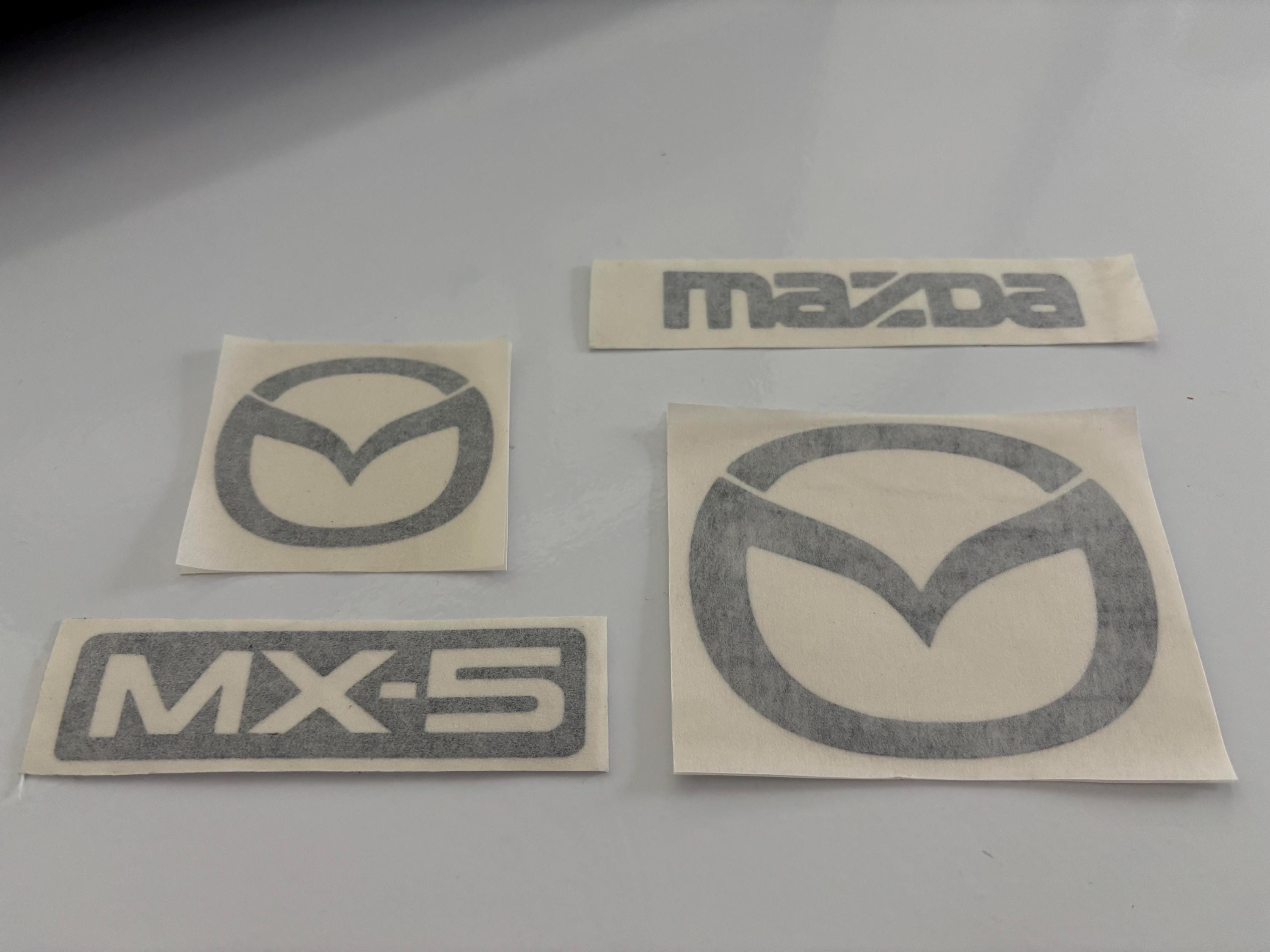 Mazda Badge Replacement Decals - Etsy