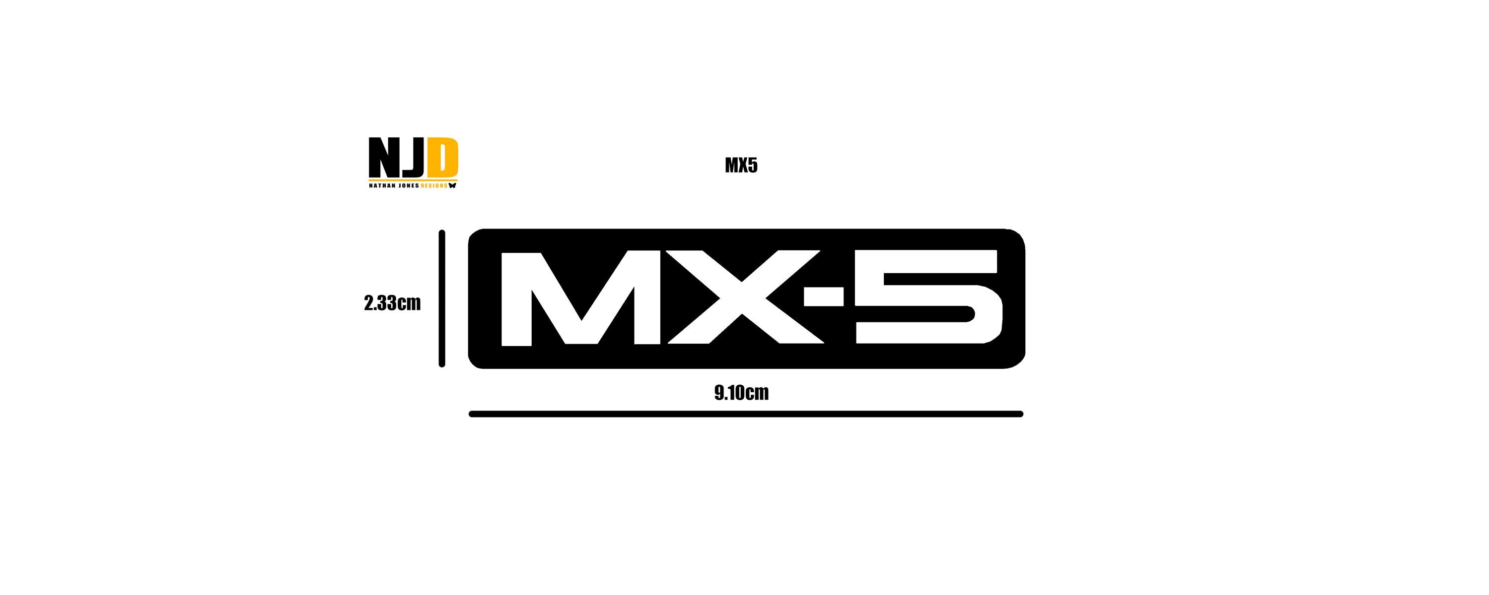 Mazda Badge Replacement Decals - Etsy