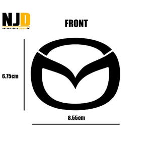 Mazda Badge Replacement Decals - Etsy
