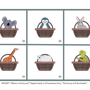 Prepositions of Place. Teach "in", "on", "under" With These Colorful ...