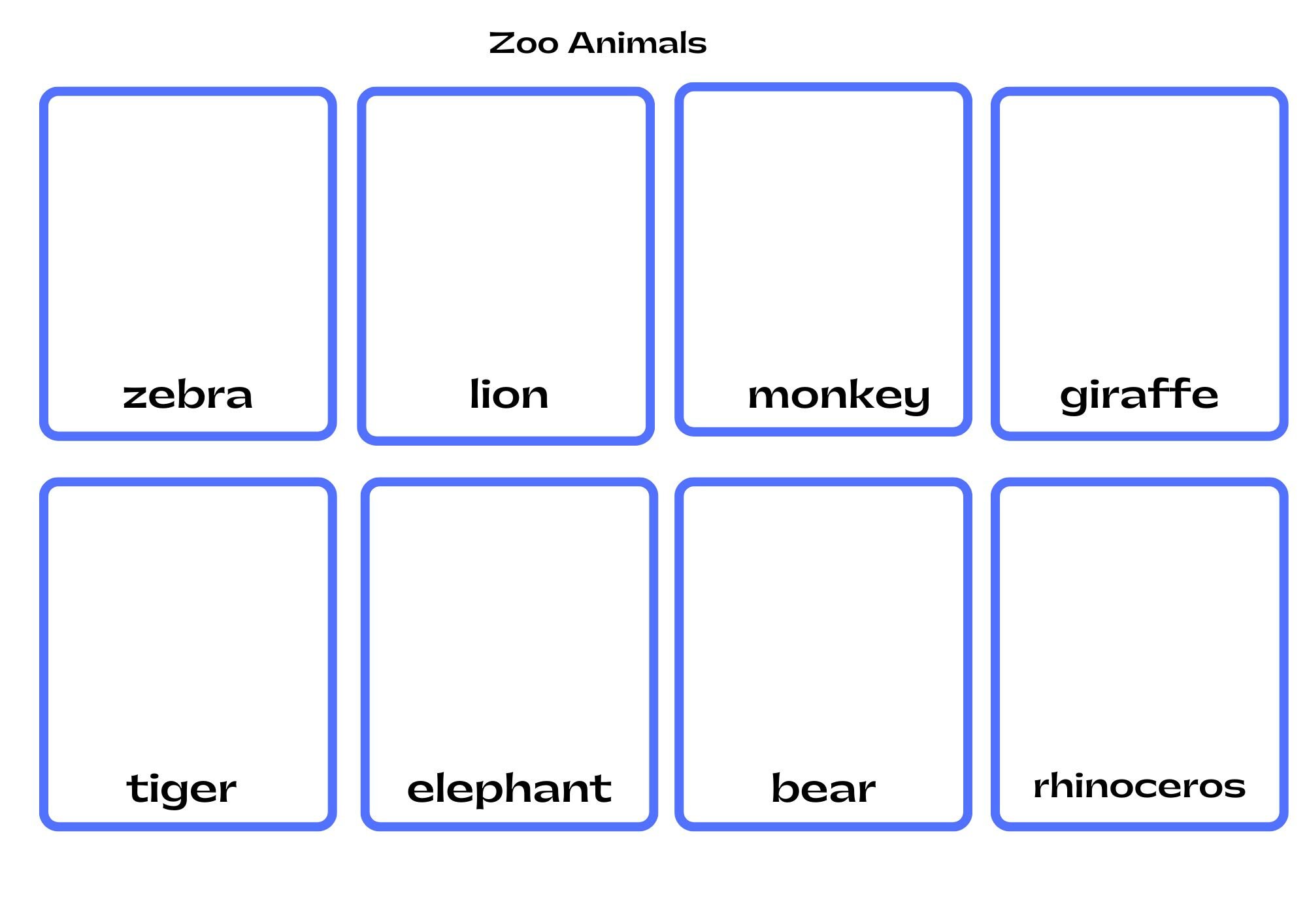 Animal Sort - Sort Ocean, Farm, and Zoo Animals. Promotes Vocabulary ...