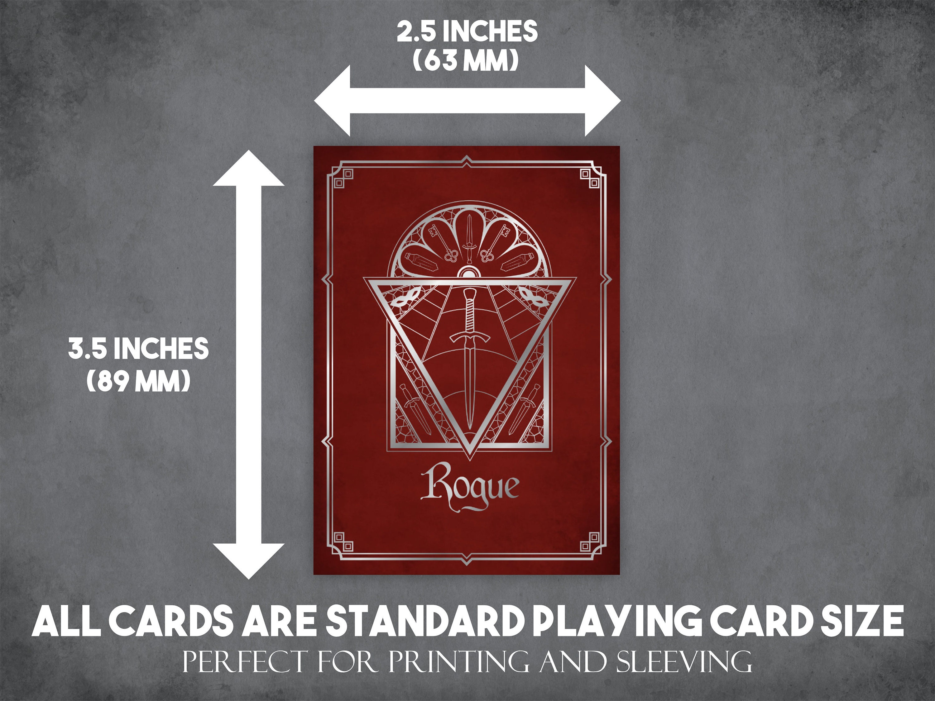 Dnd Rogue Spell Slot Tracker Cards, Instant Download and Print D&D ...