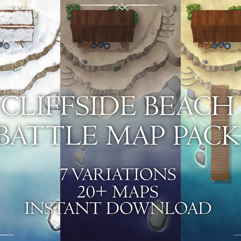 Dnd Beach Map - Etsy