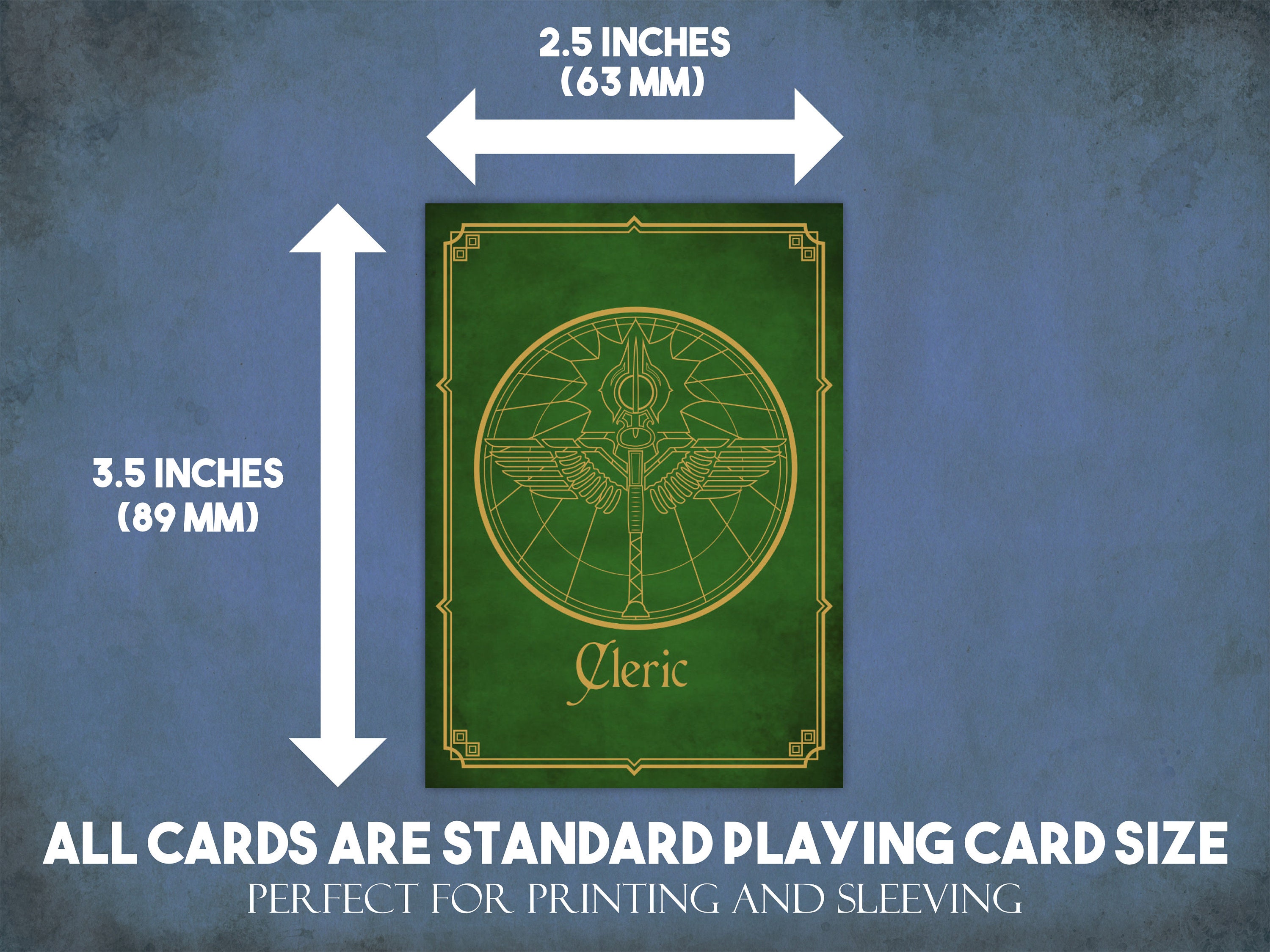 Cleric Dnd Spell Cards, Dungeons and Dragons Printable Spell Cards ...